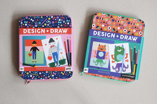 PETIT COLLAGE I Design & Draw Fashionistas / Monsters | Buttercup