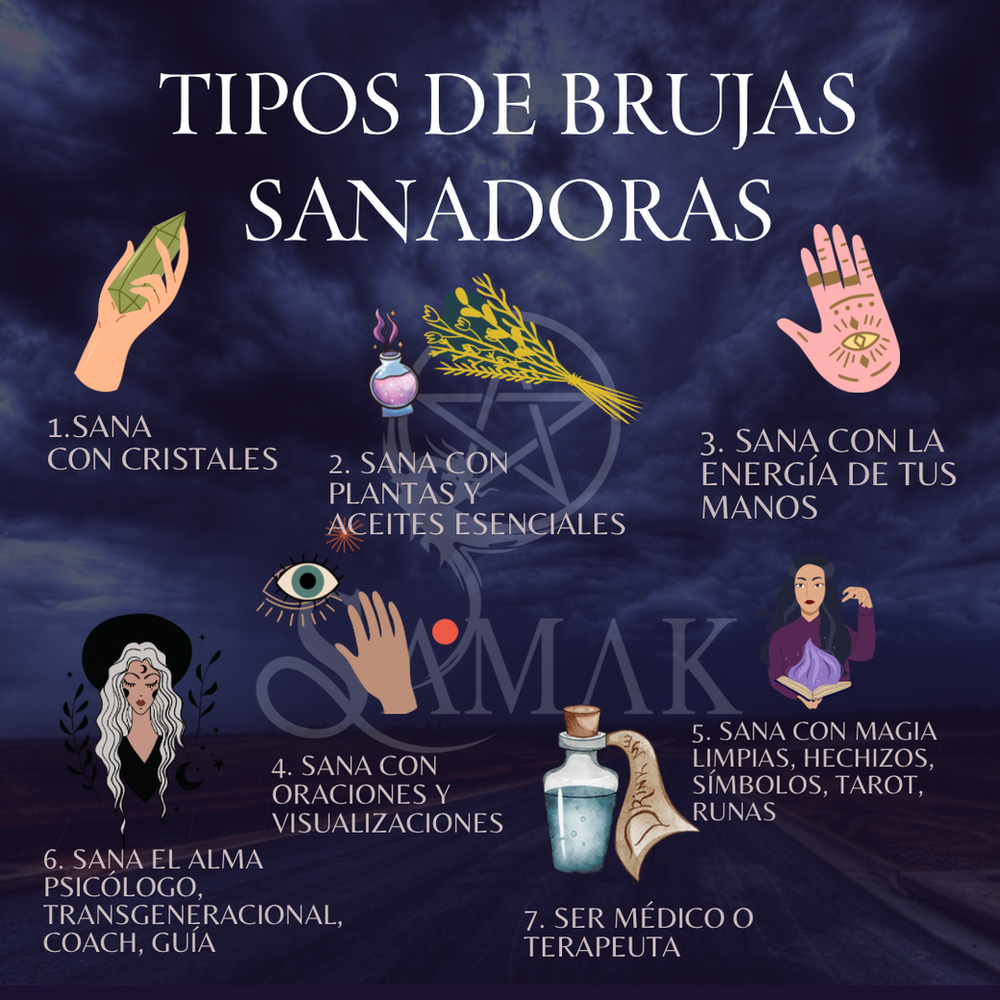 TIPOS DE BRUJA SANADORA