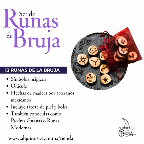 Set de runas de la bruja | Mundo Alquimist
