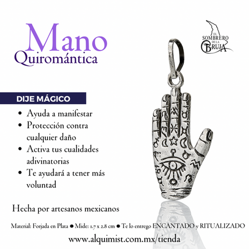 MANO QUIROMÁNTICA | Mundo Alquimist