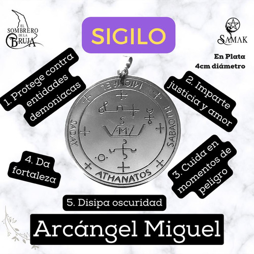 SIGILO ARCÁNGEL MIGUEL | Mundo Alquimist