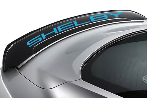 GT350 Track Pack Wing Bold "SHELBY" Decal | Qspek Vinyl LLC