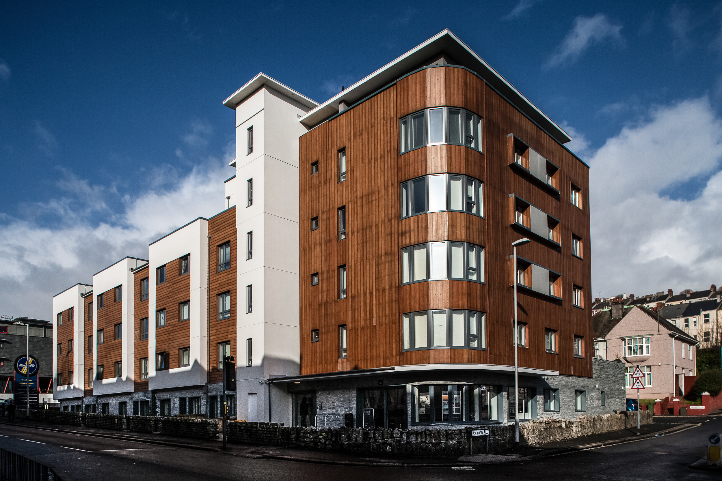 Plymouth Modular Student Apartment Building