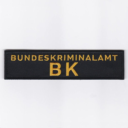 BK Schriftzug Textil Patch | Patch Support