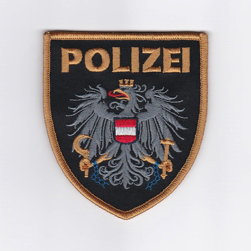 Polizei Corpsabzeichen Textil Patch | Patch Support