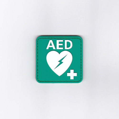 First Aid AED RubberPatch | Patch Support