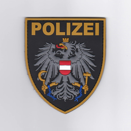 Polizei Corpsabzeichen Rubber Patch | Patch Support