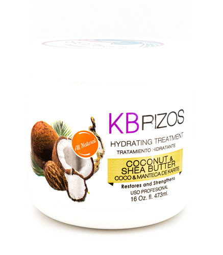 TRATAMIENTO COCO Y MANTECA DE KARITÉ KB RIZOS 16 ONZ. | laboratorioslemuel