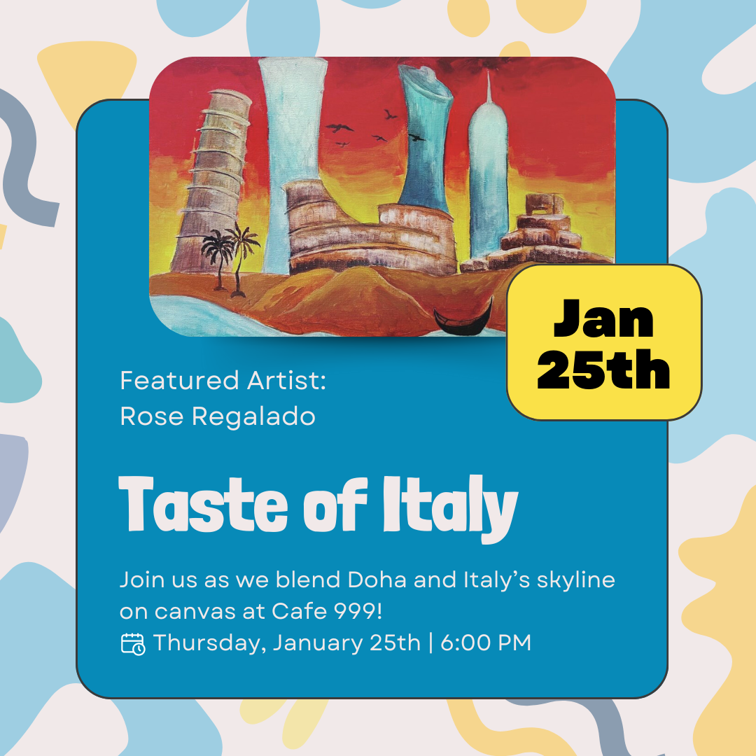 A Taste of Italy | Paint the Town Qatar