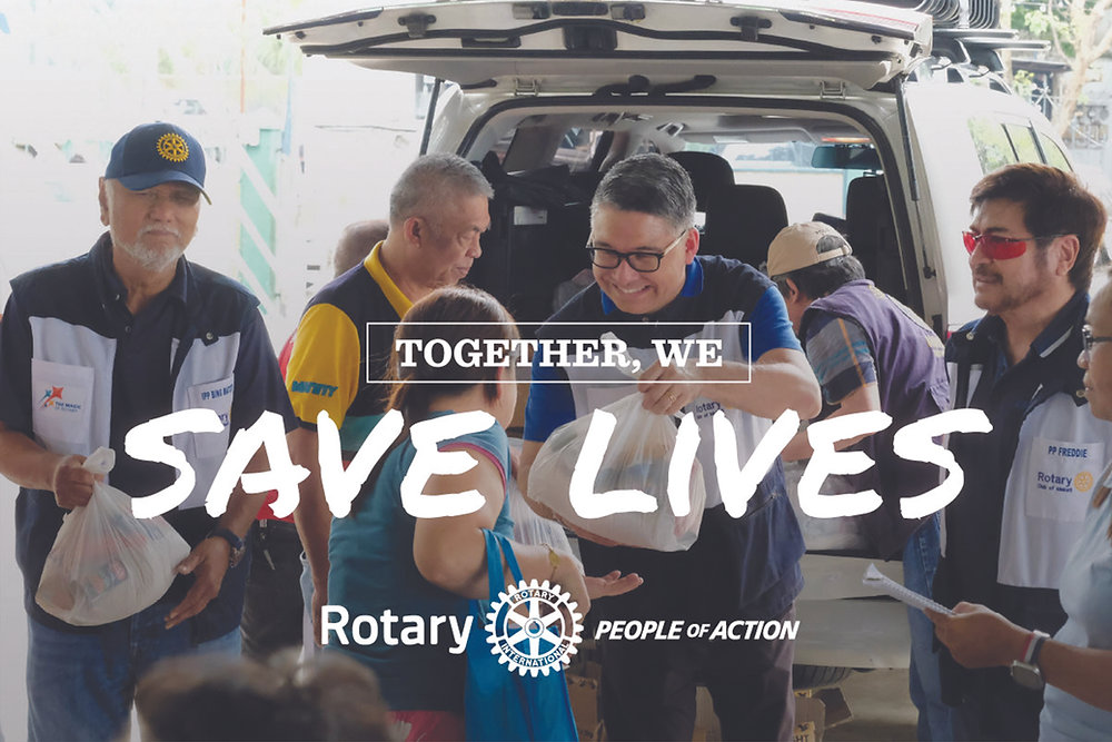 Rotary Relief Efforts in Tanay: Providing Support to Families in Need