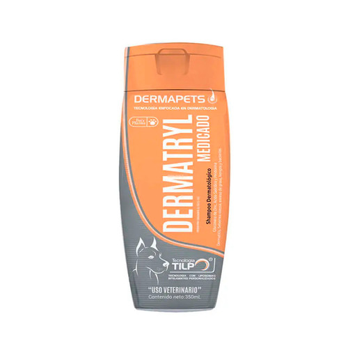 Dermatryl medicado shampoo - 350ml | Premium Pet