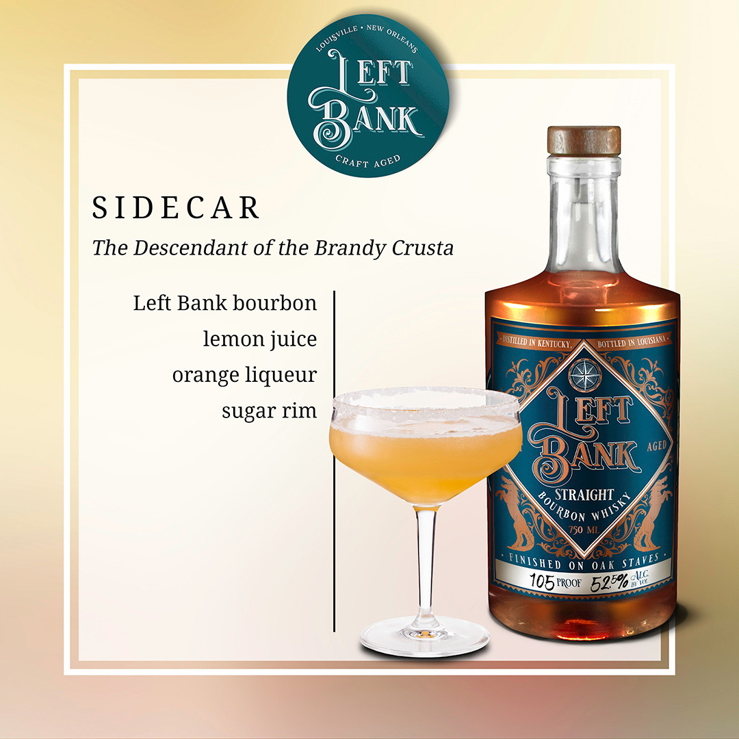 Sidecar: The Descendant of the Brandy Crusta, Reimagined with Bourbon