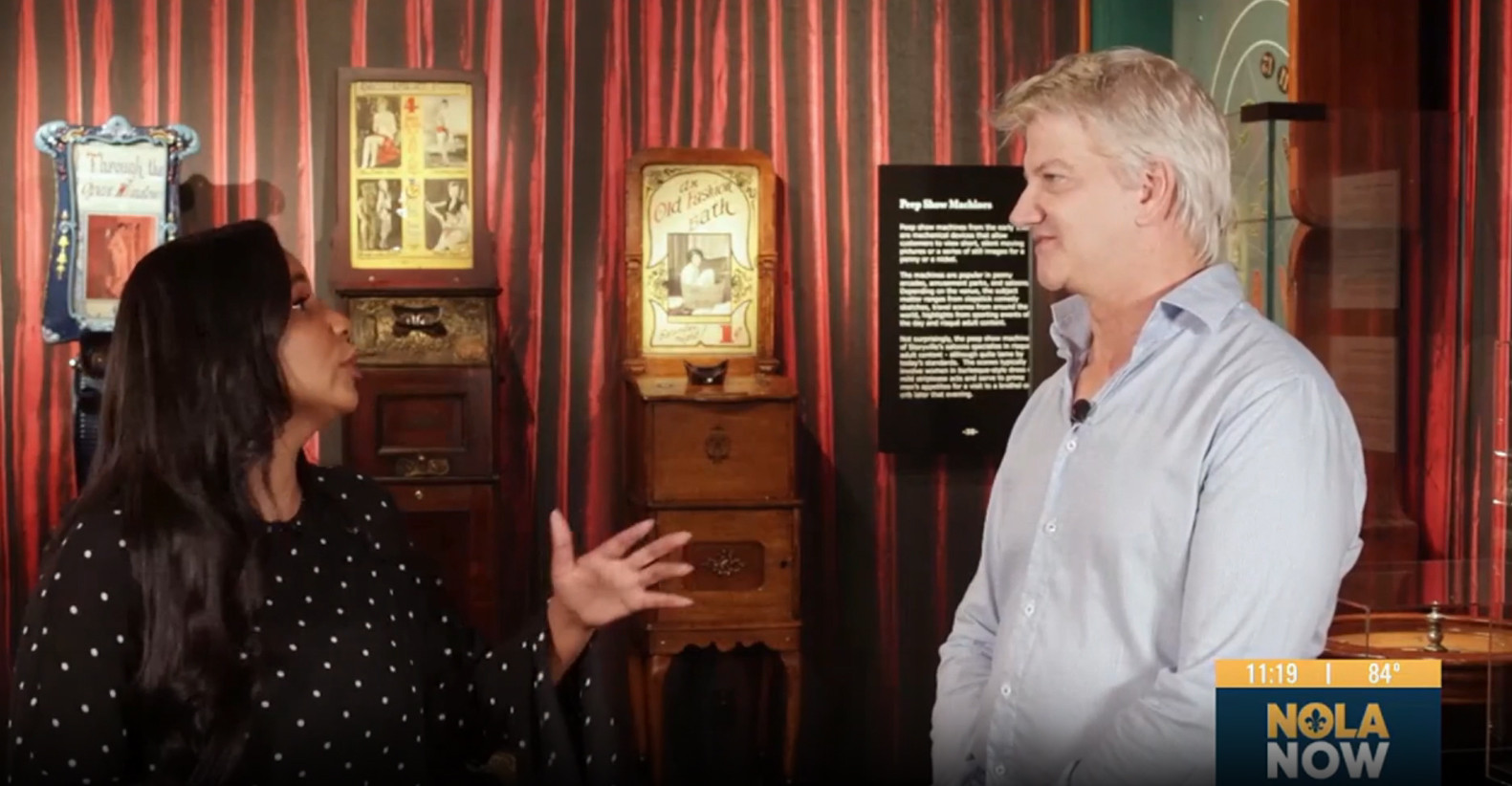 NolaNow.com features Claus Sadlier with Shan Bailey of Fox8 News