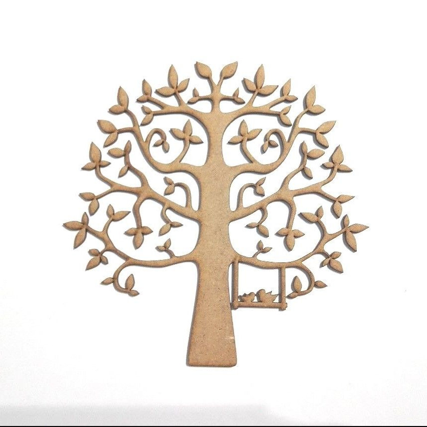 MDF TREE, Craft Shapes, Wedding -Sizes 15cm/20cm/30cm/40cm | Crafty Rainbow