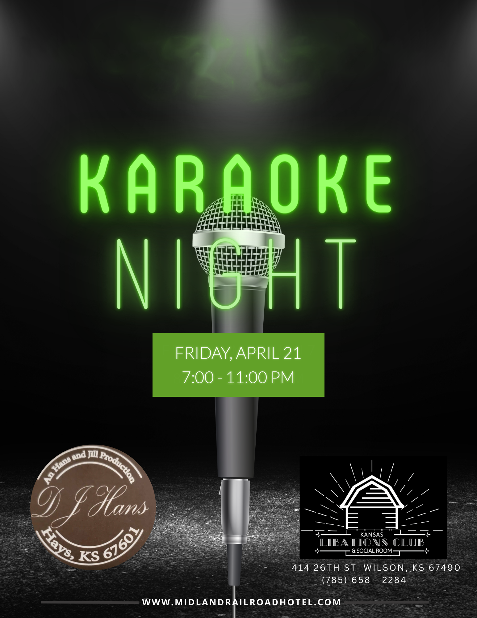 Karaoke in The Barn | Midland Railroad