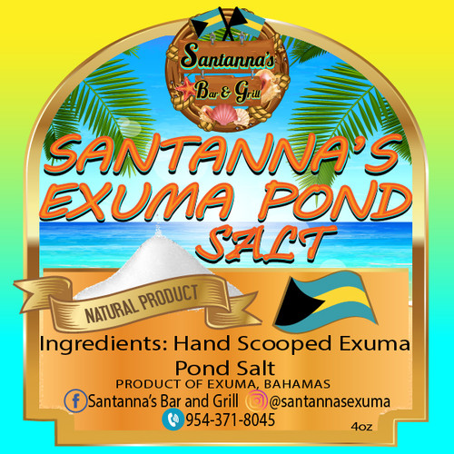 Santanna's Exuma Pond Salt | Santanna's Grill Pit
