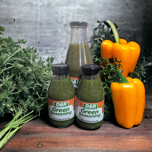 D&R Green Seasoning Herbal and Marinade Blend. Product of Grenada ...