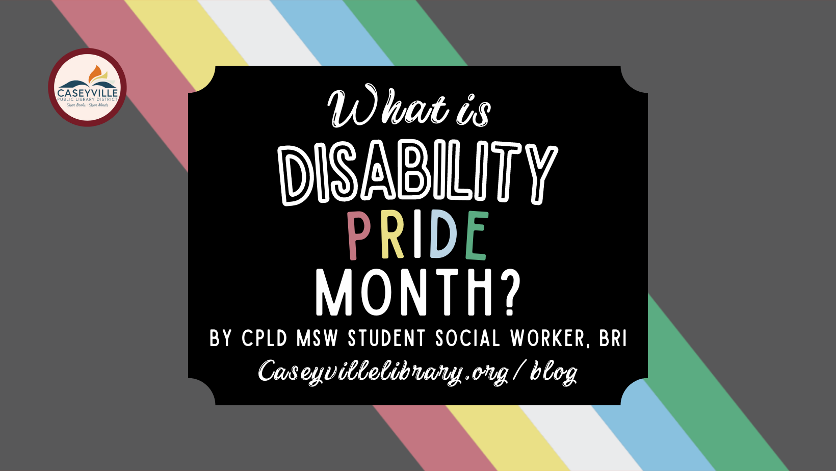 Disability Pride Month