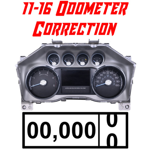 11-16 Cluster Odometer Correction Service | swaphelper