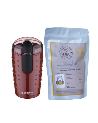 kit cafe verena vulcão grãos + moinho cadence | Verena Café