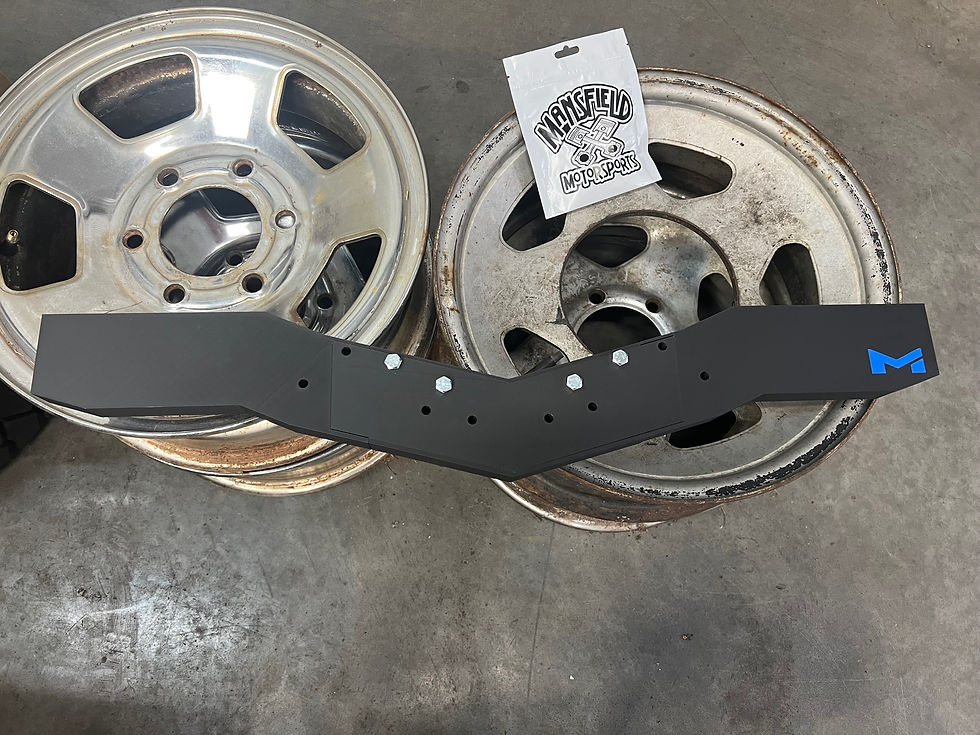 Power Wheels Derby Bumper Fabricated Pointy | Mansfield Motorsport