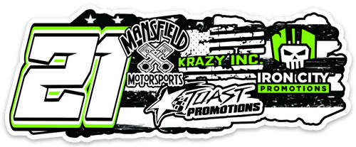 Power wheels Demolition Derby Door Wraps | Mansfield Motorsport