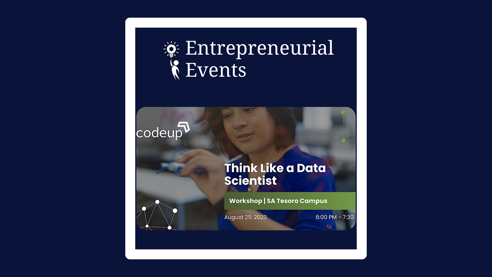 Think Like A Data Scientist | #TEWO