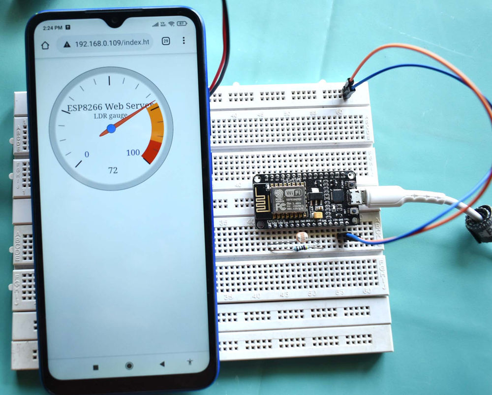 IoT Analog Dial Gauge