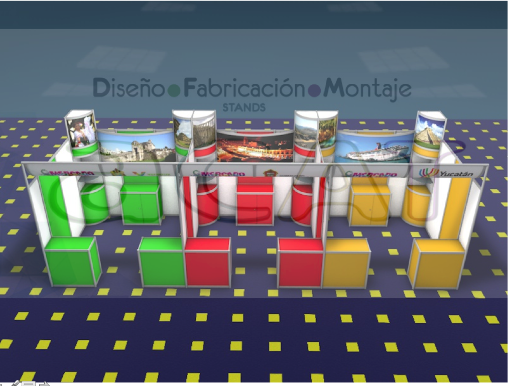 Renta de stands Aluminio | Renta de stands
