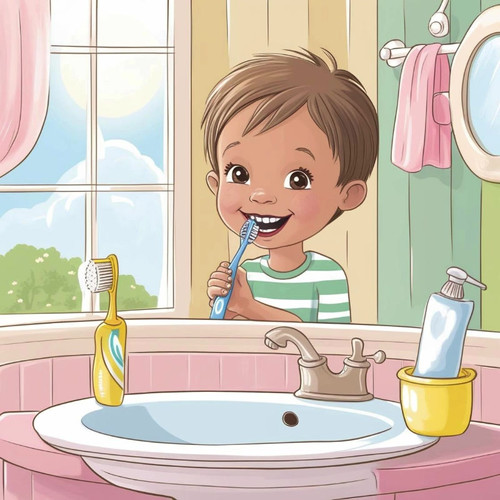 Brushing Teeth Routine | Visualsmagic