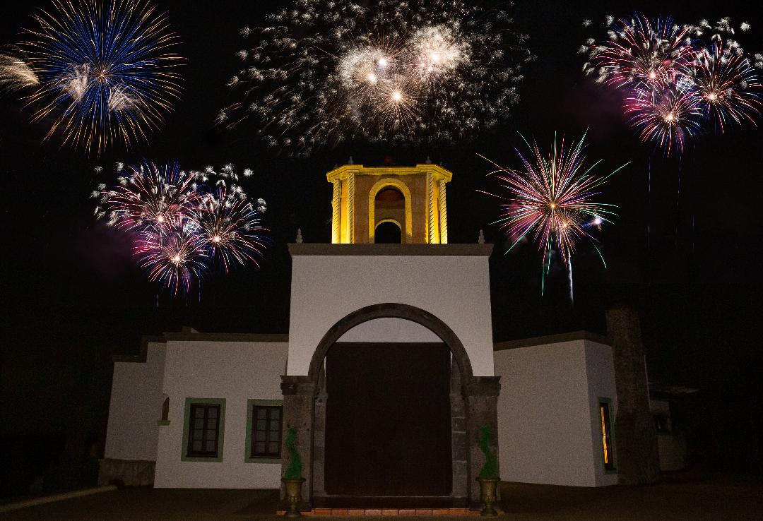 Fireworks at Stoney Ridge Villa