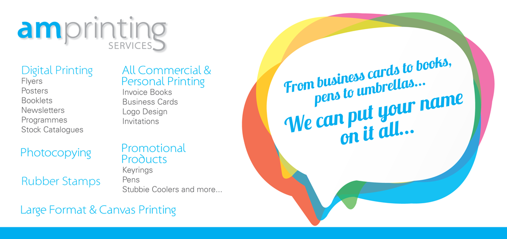 AM Printing Services | Tamworth NSW - Printing & Graphic Design