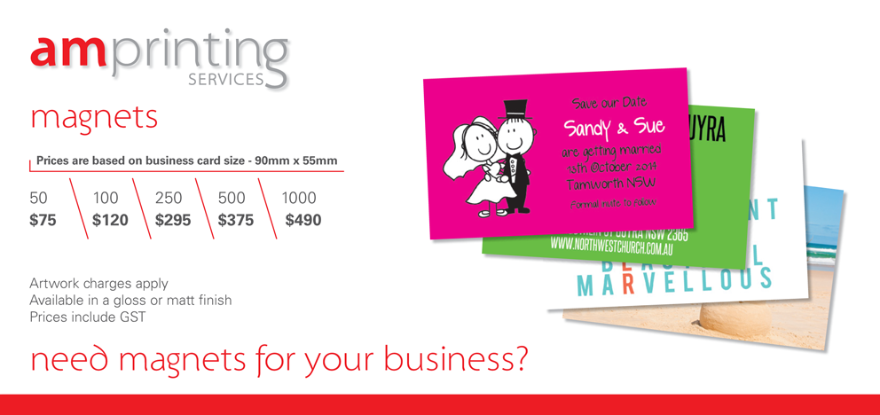AM Printing Services | Tamworth NSW - Printing & Graphic Design