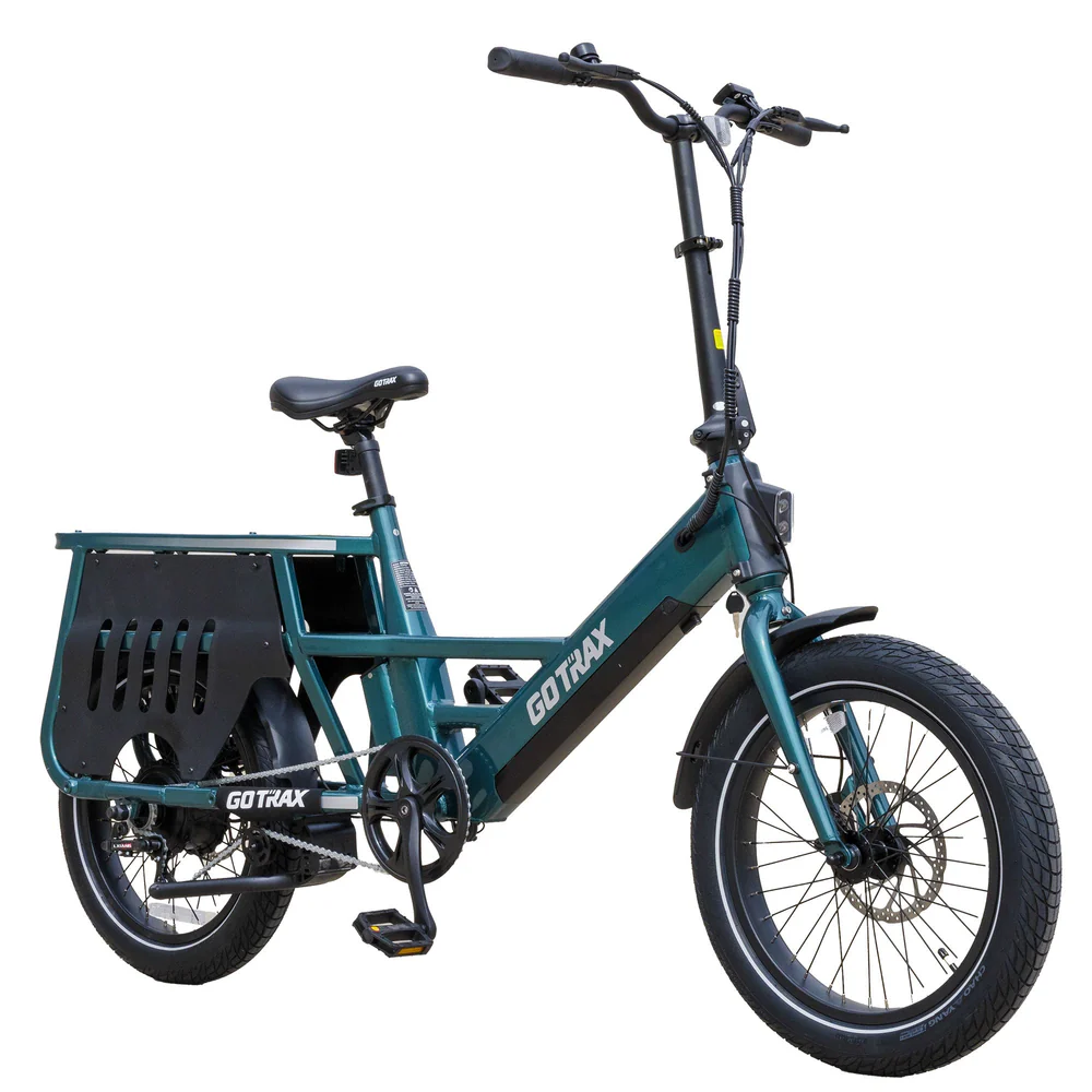 Go Trax - Porter Electric Cargo Bike | chucknrollbikes