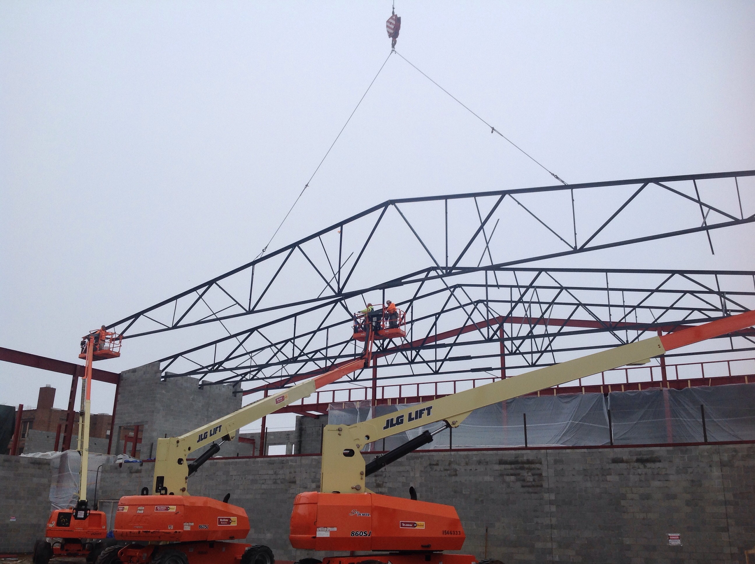 Structural Steel Erection | Redinger Steel Erectors, Inc.