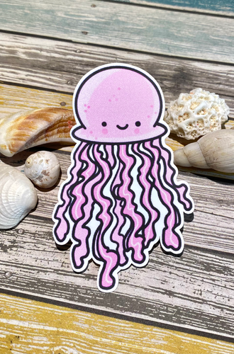 “Jen” Weatherproof sticker | redcardinalcrafts