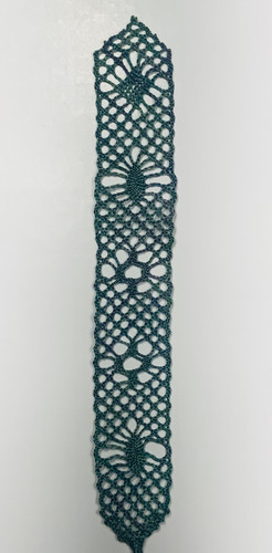 Bobbin Lace Bookmark Pattern (YouTube Video #187) | redcardinalcrafts