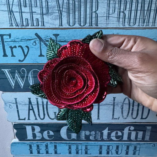 Red Bling Flower | The Charmed 1