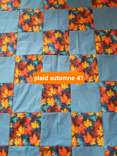 Le plaid automne | L'Atelier des Lutins