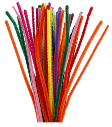 LIMPIAPIPAS CON 100 PZAS NEGRO | Papeleria Olivo