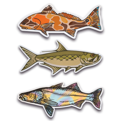 JM Inshore Sticker Pack | JM FISH CO