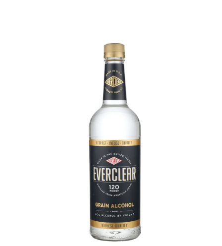 Everclear Grain Alcohol 120 750ml | Liquordepot