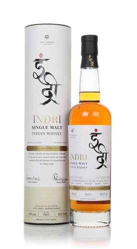 Indri Trini Three Wood Indian Single Malt Whisky 750 ML | Wine Ventures
