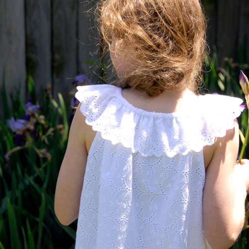 Jane Ruffle Double Border