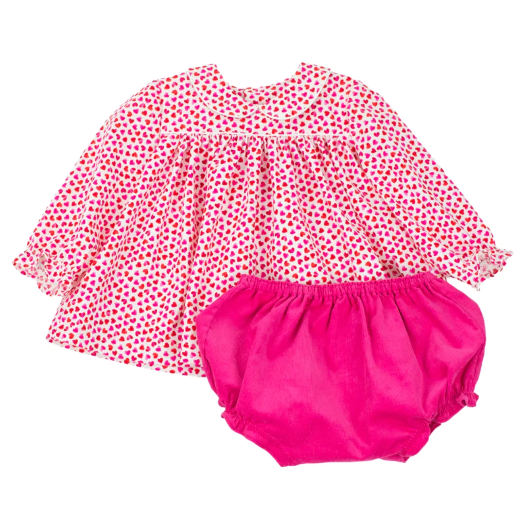 Valentine's Bloomer Set (Lee/Frannie Baby)