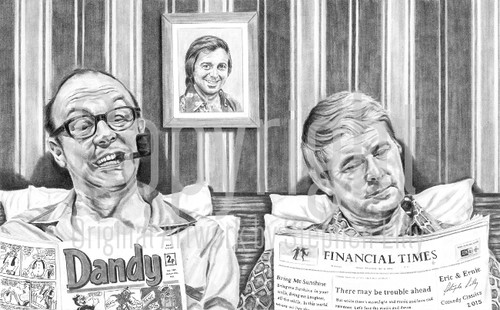 'Morecambe & Wise' - Stephen Lilly - Print | frame-my-poppy