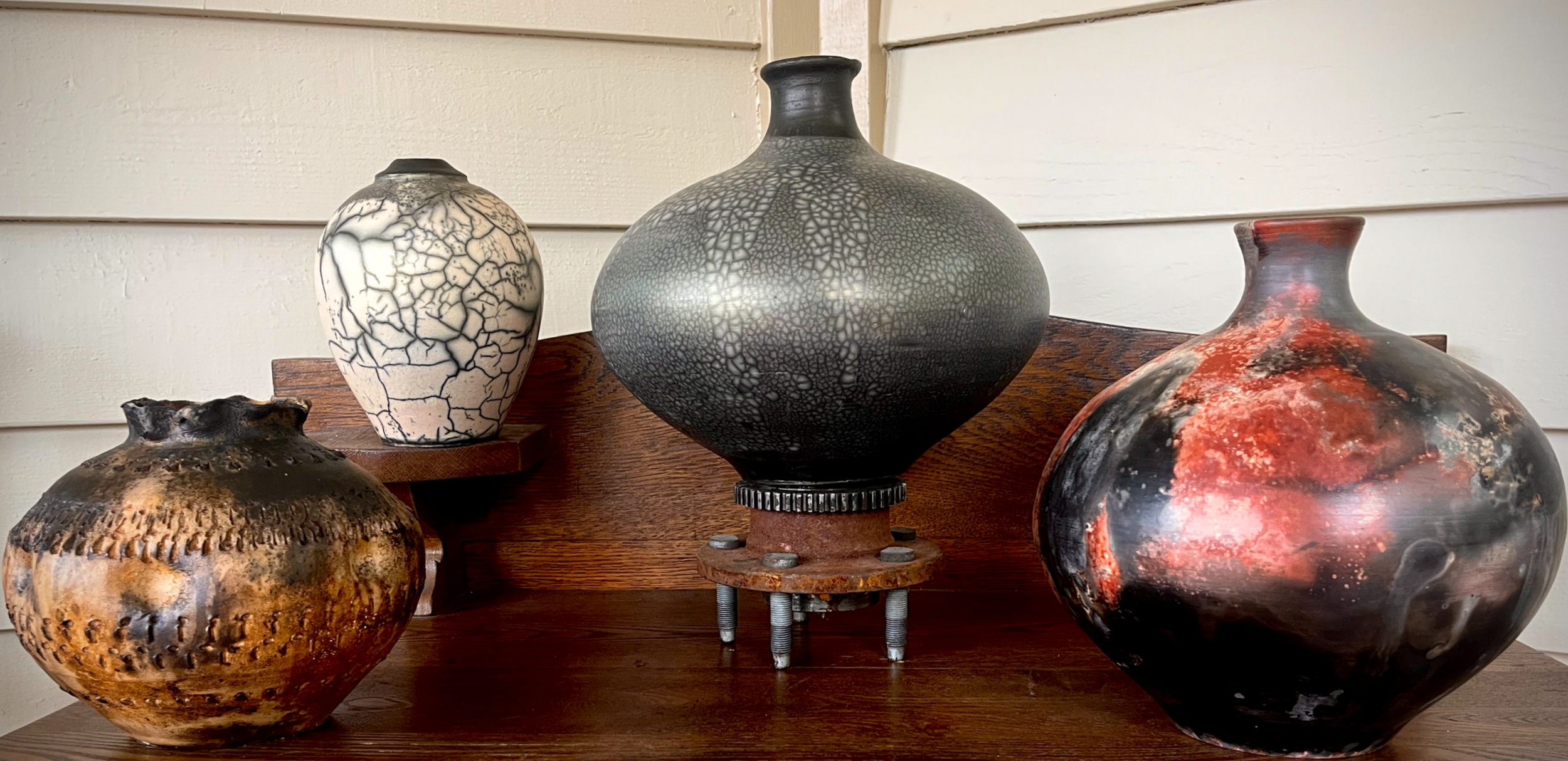 Ruttenberg Ceramics - Raku Fired Handmade Pottery