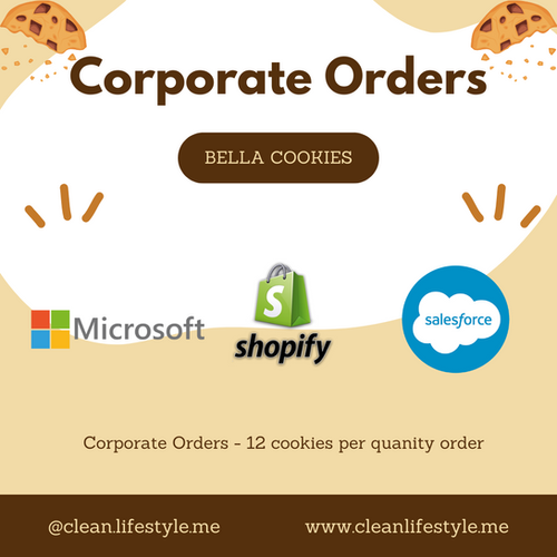 Bella Cookie - Corporate Orders | Clean Lifestyle