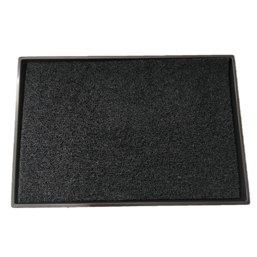 Foot Disinfection Mat with tray 2 ft. x 3 ft. | Cleaning Supplies