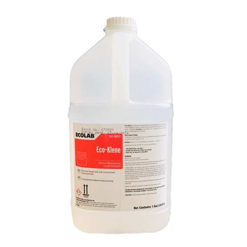 Eco-Klene (Machine Warewashing Liquid Detergent) | Cleaning Supplies